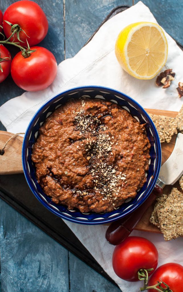 Muhammara and the Joy of Sharing Meze - The Passionate Vegan
