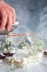 Crystal Clear (Vegan) Chocolate Martini - The Passionate Vegan